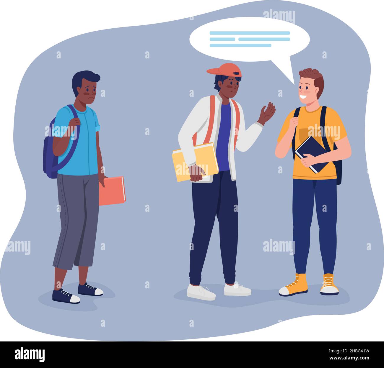 Teen excluded Stock Vector Images - Alamy