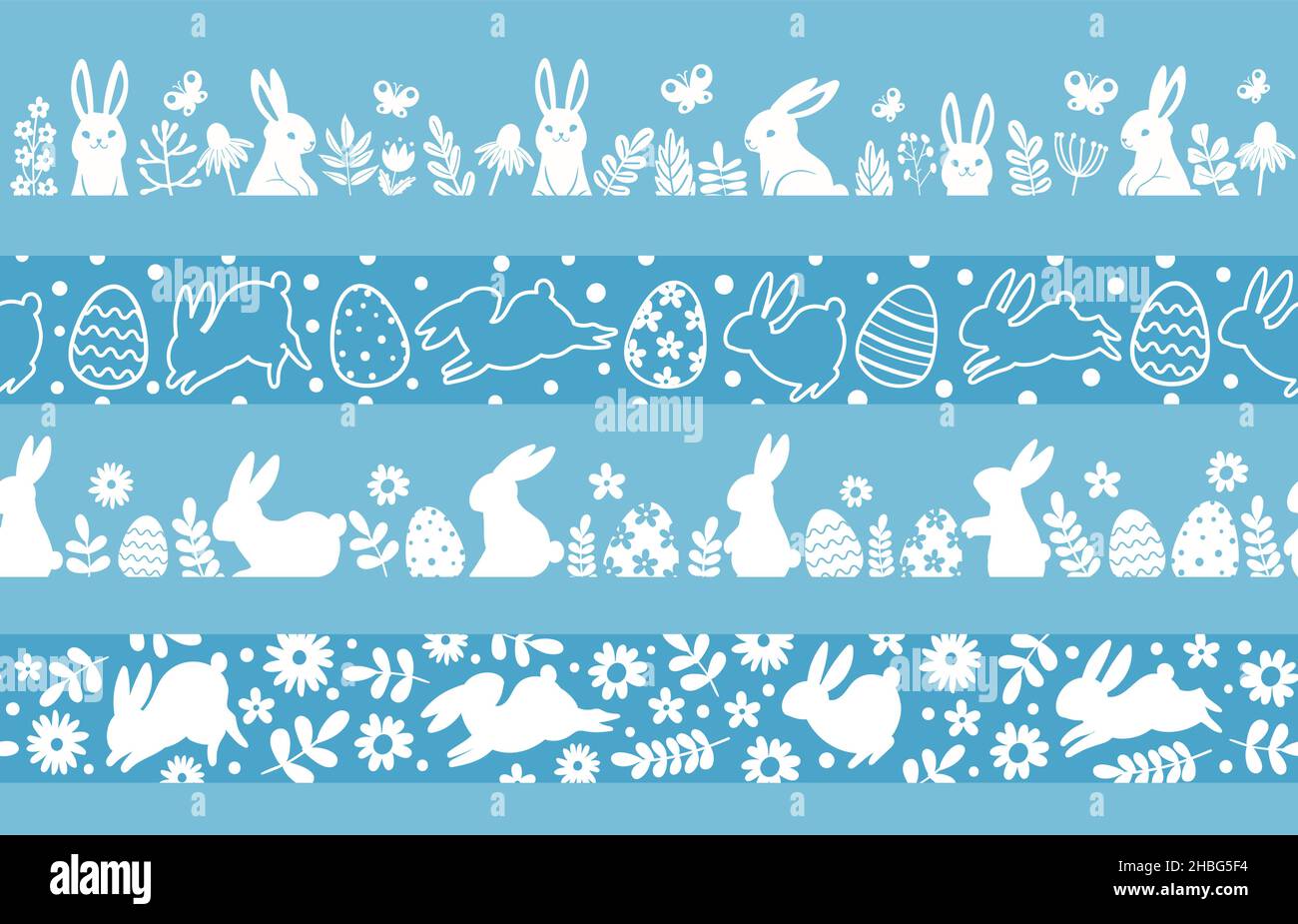 Bunny border hi-res stock photography and images - Alamy