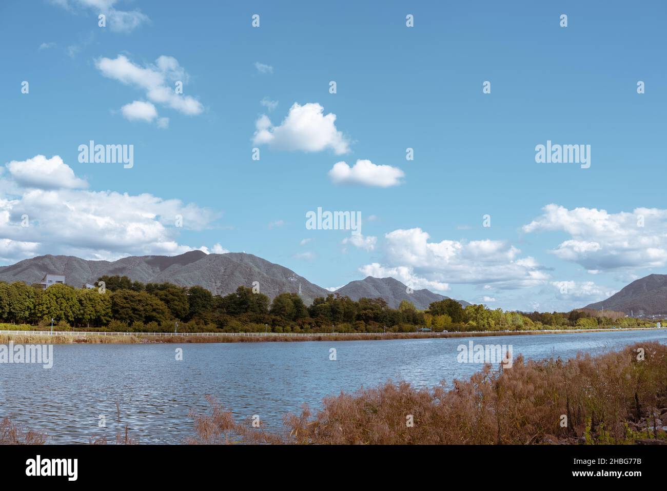 Misa Gyeongjeong Park in Hanam, Korea Stock Photo - Alamy