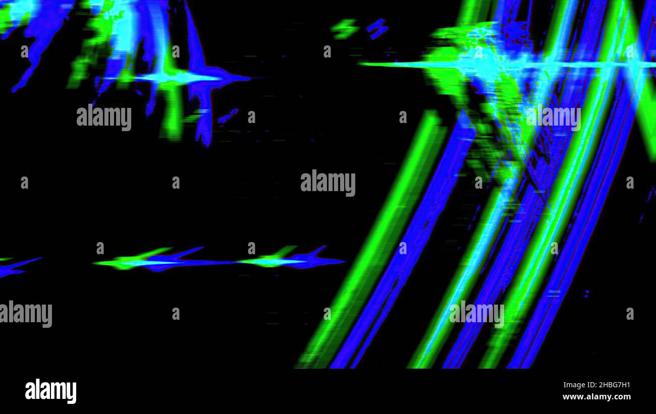 3d illustration - Blue Lines transition side swiped to red Stock Photo ...