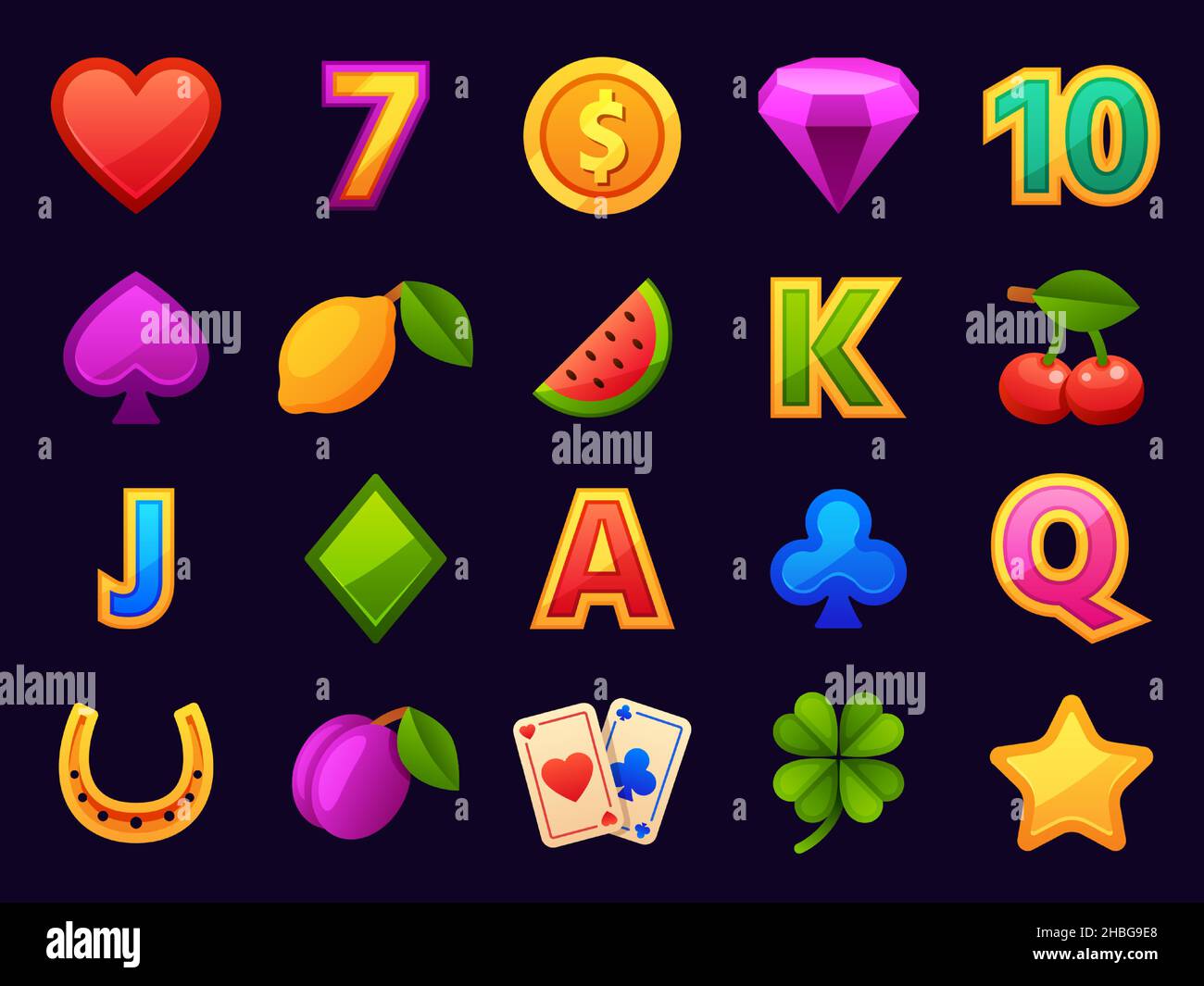 Set for card game hi-res stock photography and images - Alamy