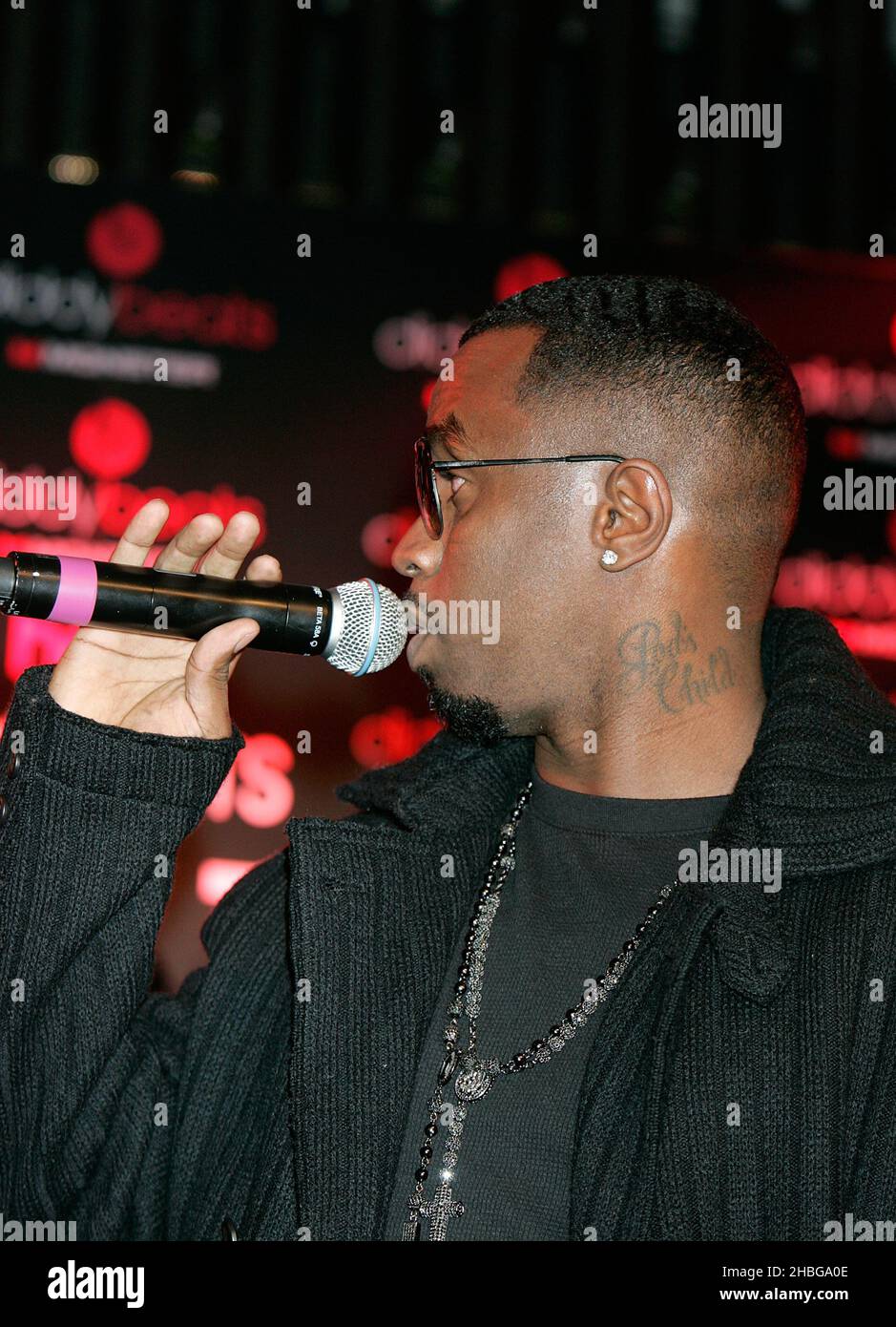 P Diddy promoting Last Train to Paris at HMV,Oxford Street,London Stock ...