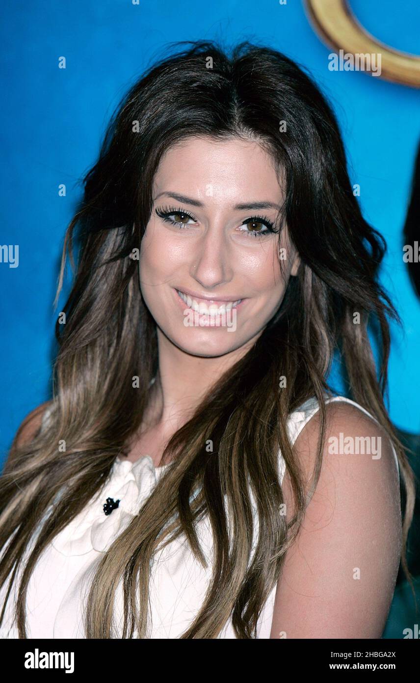 Stacey Solomon arrives at the Disney Tangled Premiere at the Mayfair ...