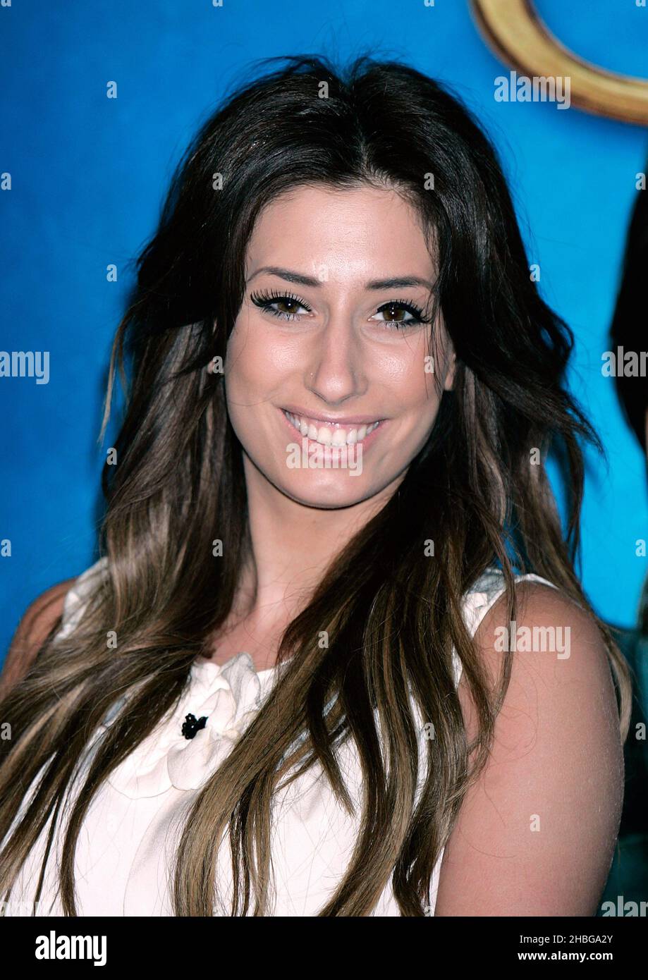 Stacey Solomon arrives at the Disney Tangled Premiere at the Mayfair ...