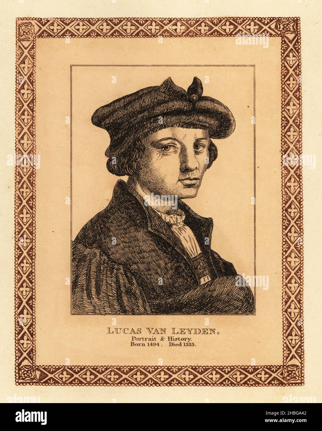 Painter lucas van leyden portraits hi-res stock photography and images ...