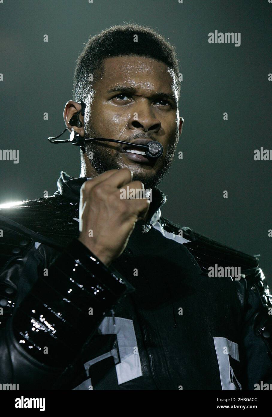 Usher performs live in concert at the 02 Arena in London Stock Photo ...