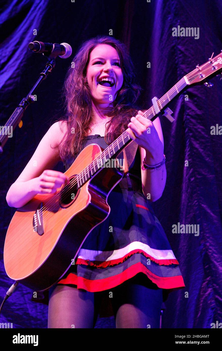 Carrie Mac performs and supports Alexandra Burke at the Indigo 02 in ...