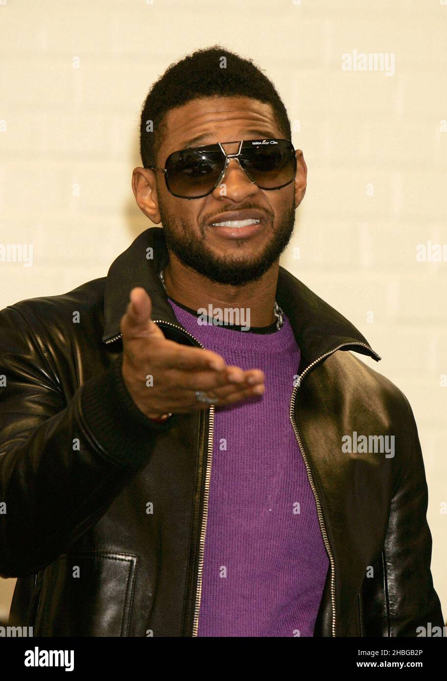 Usher visits London's Brunswick Club Workshop bringing his New Look ...