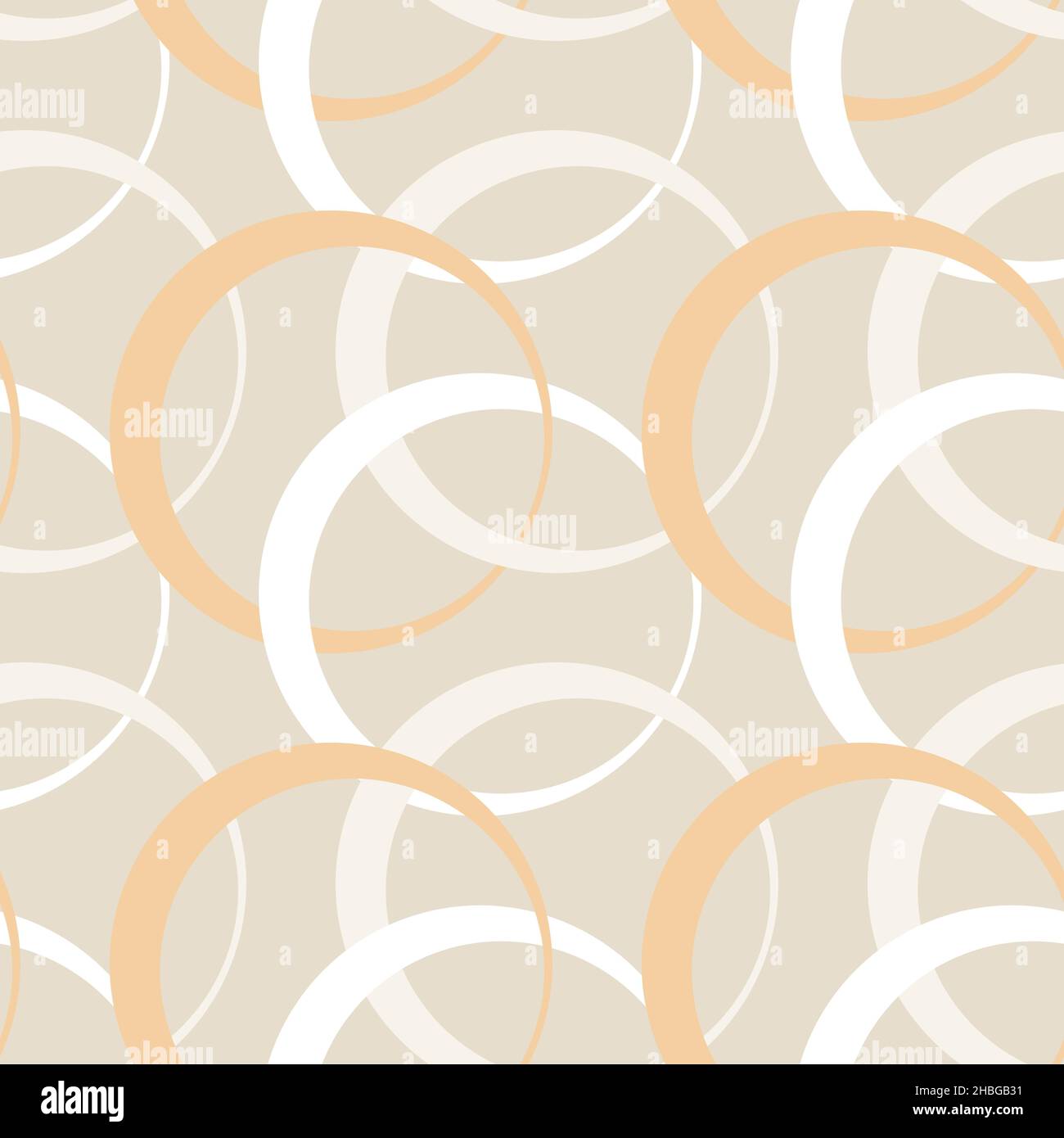 Illustration Seamless pattern on a square background - rings are ...
