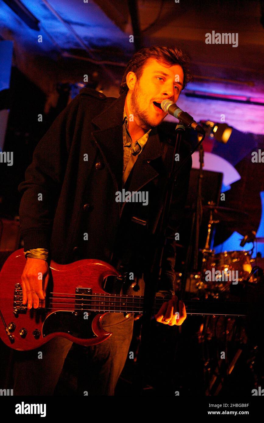 Kai Fish of Mystery Jets performs at the Topman CTRL 4 MX at Stoke ...