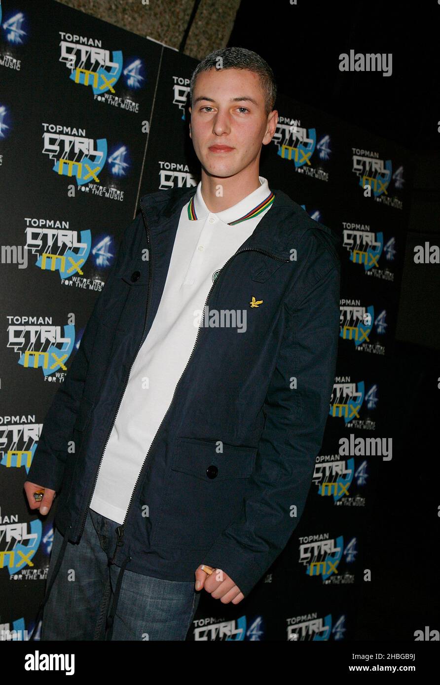 Devlin pictured during the recording of Topman CTRL MX, in Stoke ...
