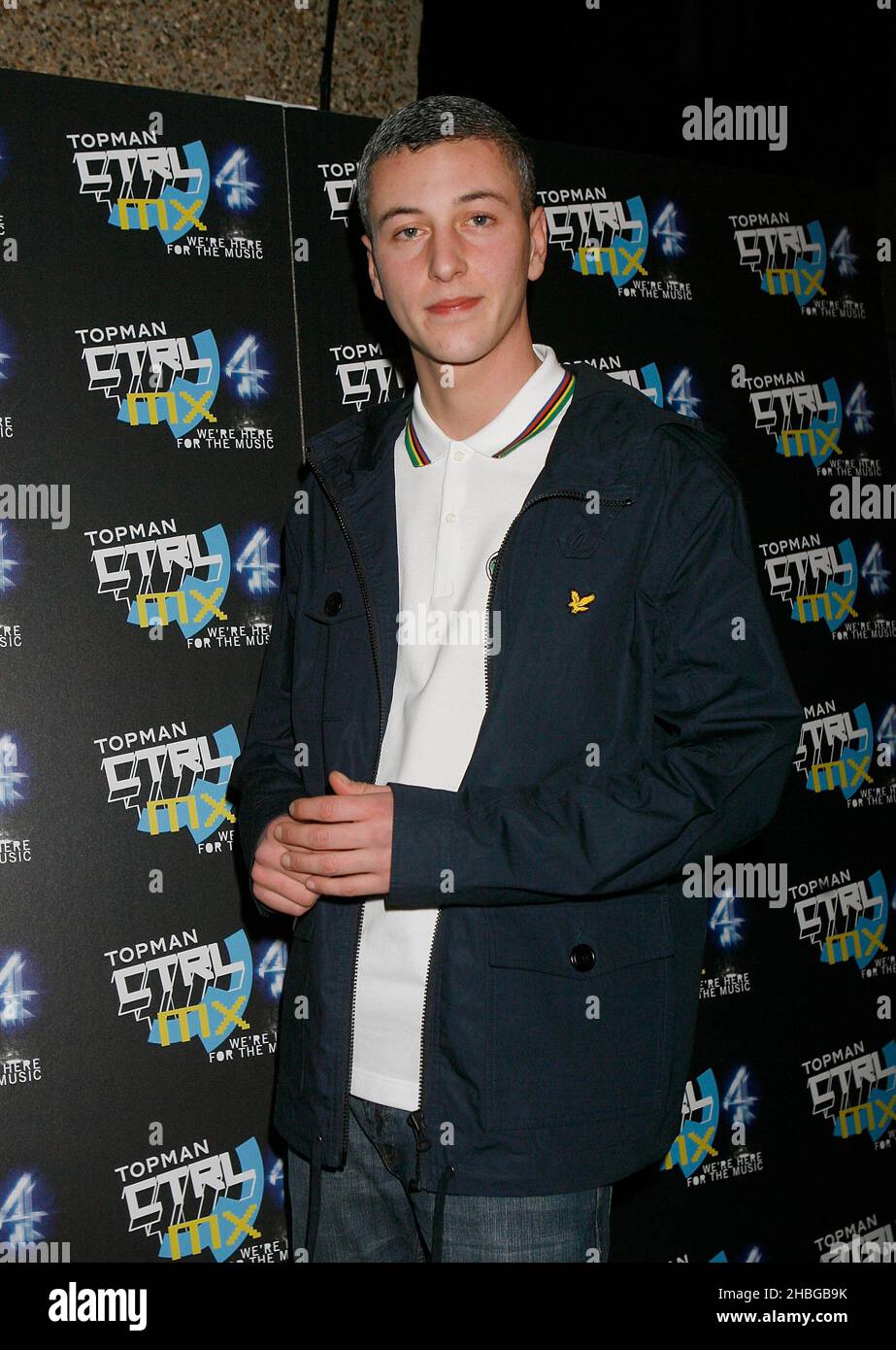 Devlin pictured during the recording of Topman CTRL MX, in Stoke ...