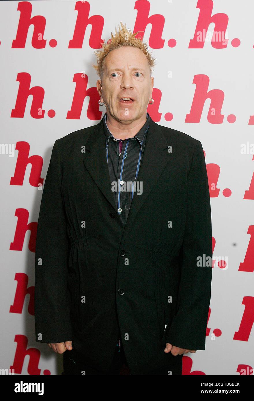 John Lydon pictured at the launch of his new book, Mr Rotten's ...