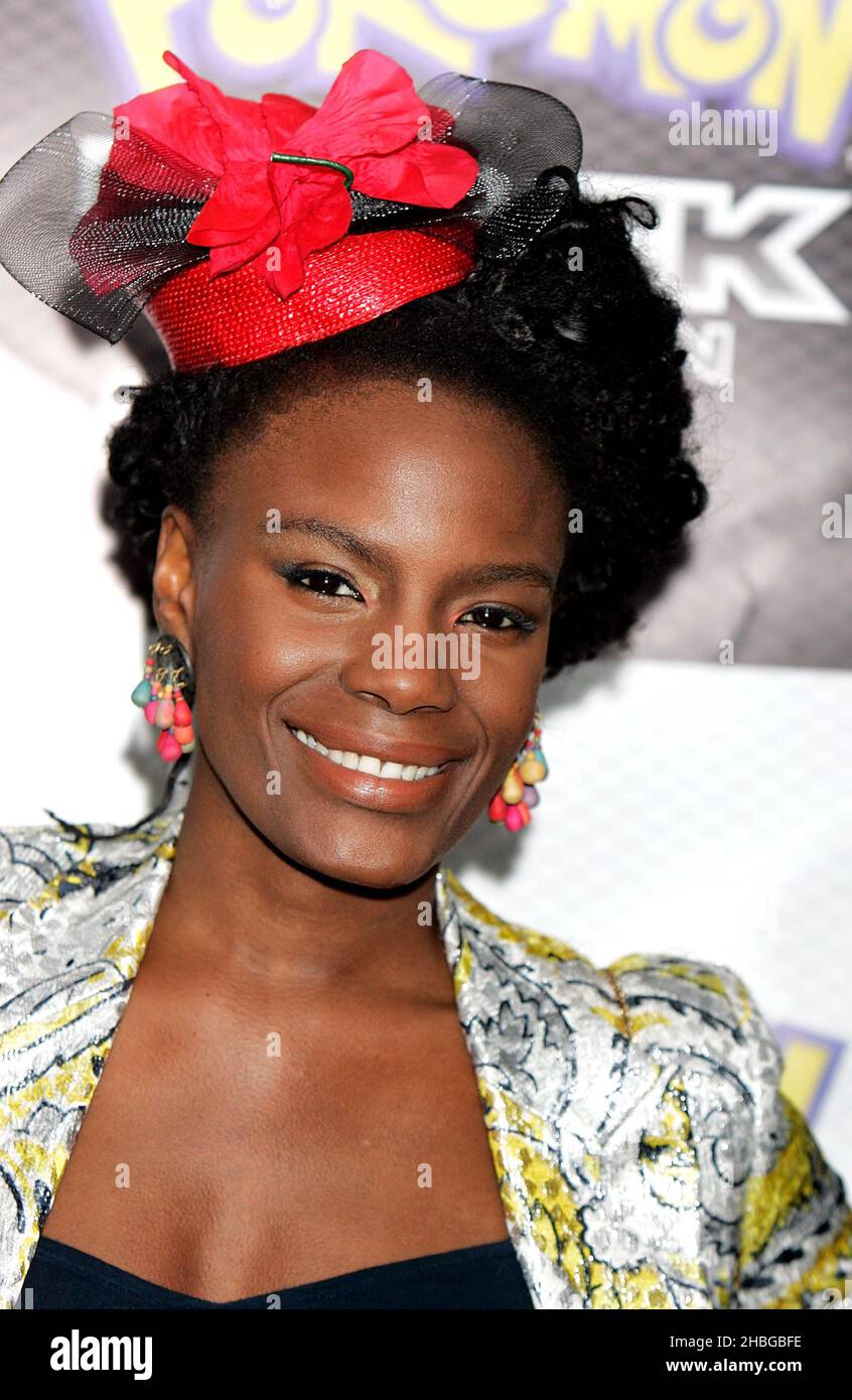 Shingai Shoniwa of The Noisettes attending the launch of new Pokemon ...
