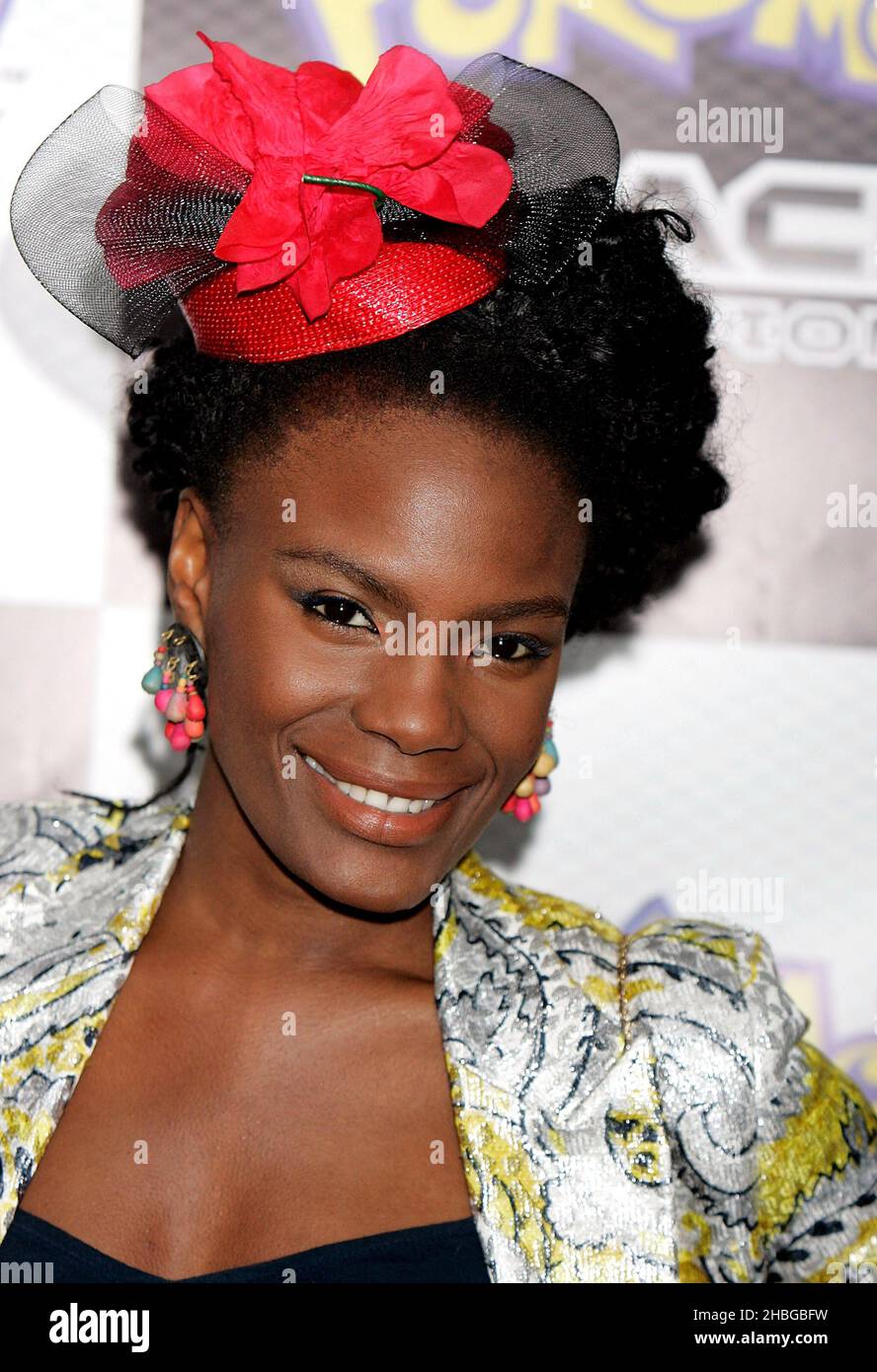 Shingai Shoniwa of The Noisettes attending the launch of new Pokemon ...