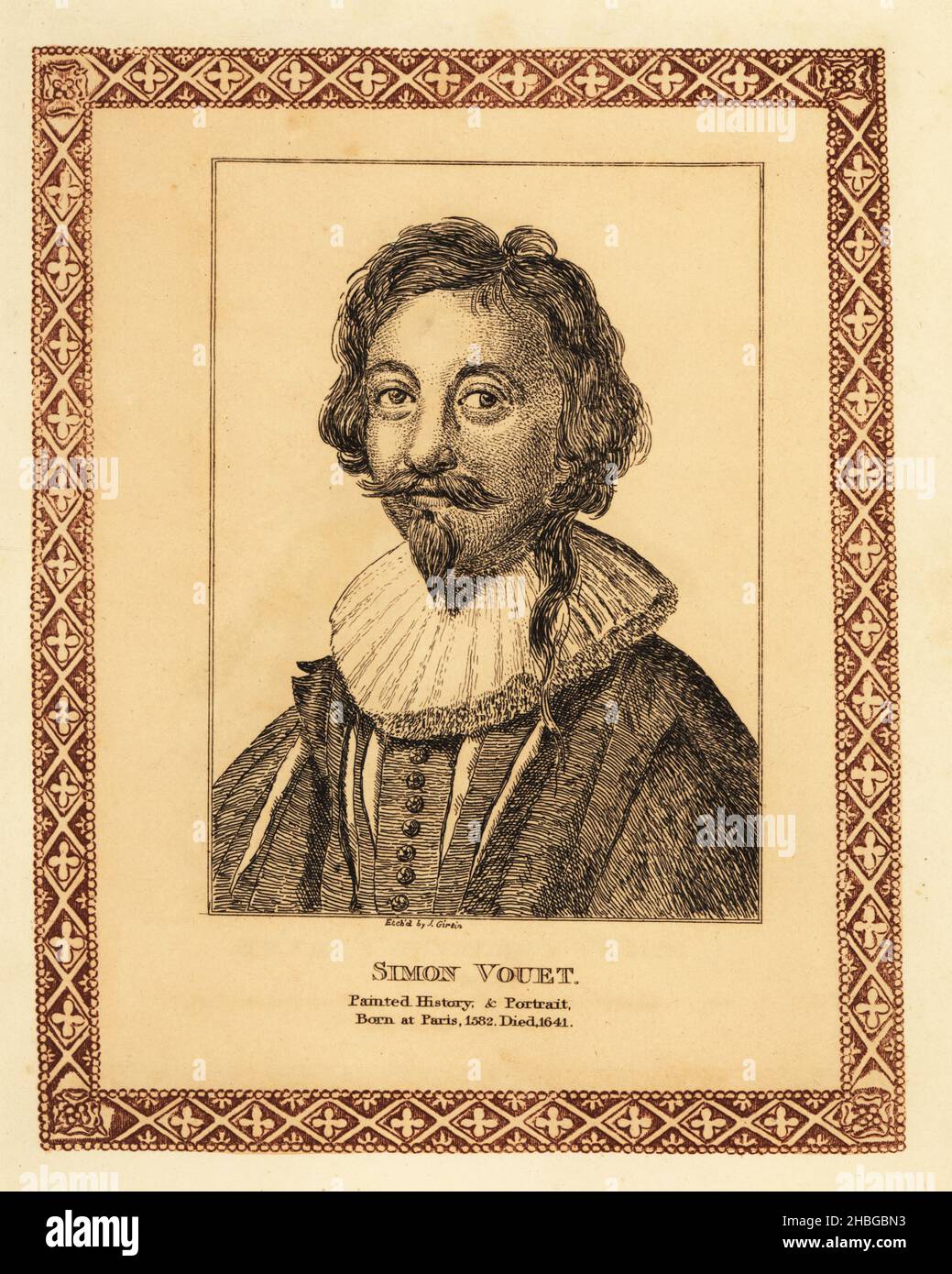Simon Vouet, 1590-1649, French painter who studied in Italy before ...