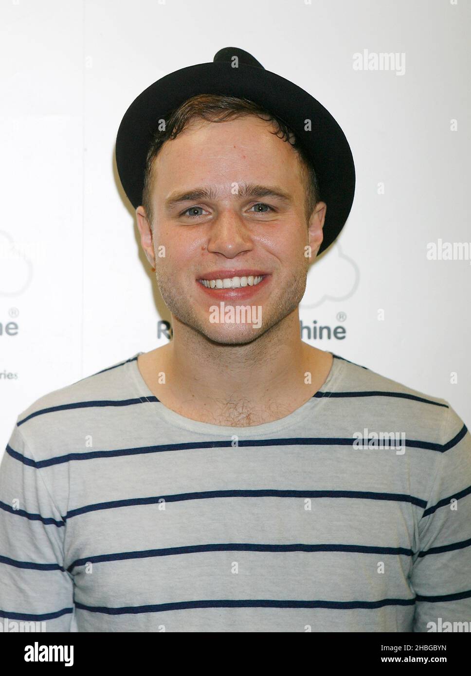 Olly Murs Backstage at The Sunshine Concert at Troxy, London Stock ...