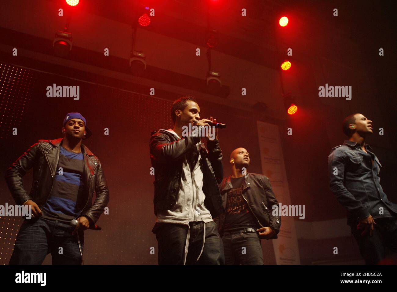 JLS performs at The Sunshine Concert at Troxy, London Stock Photo - Alamy