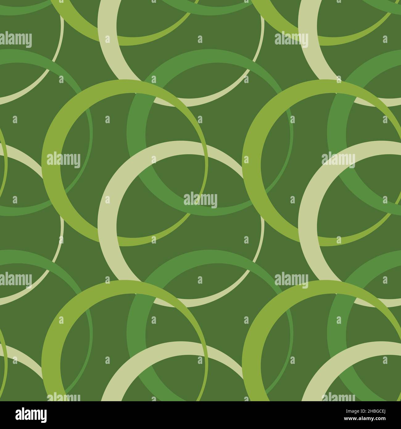 Illustration Seamless pattern on a square background - rings are ...