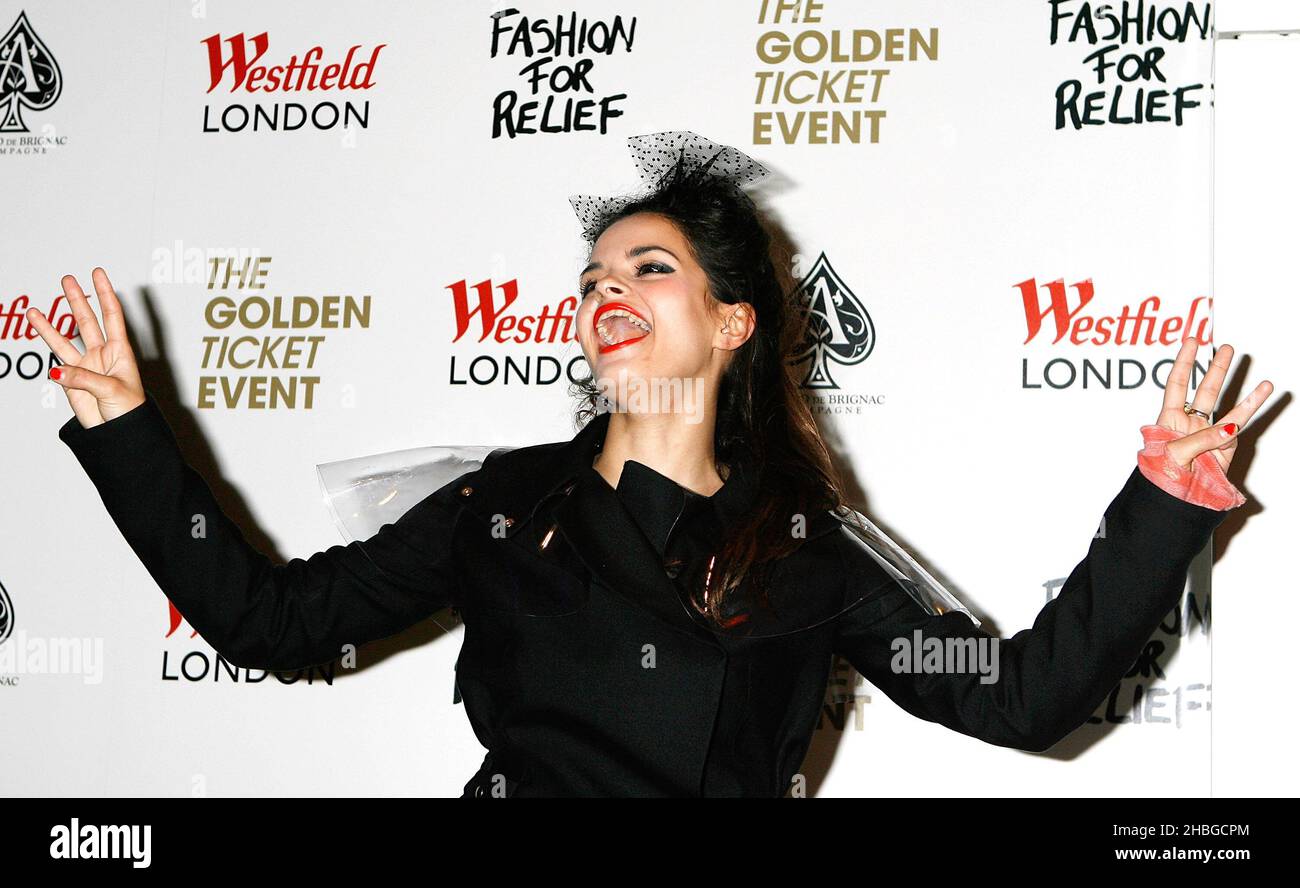 Bip Ling attends the launch of a one-week-only charity pop-up shop ...