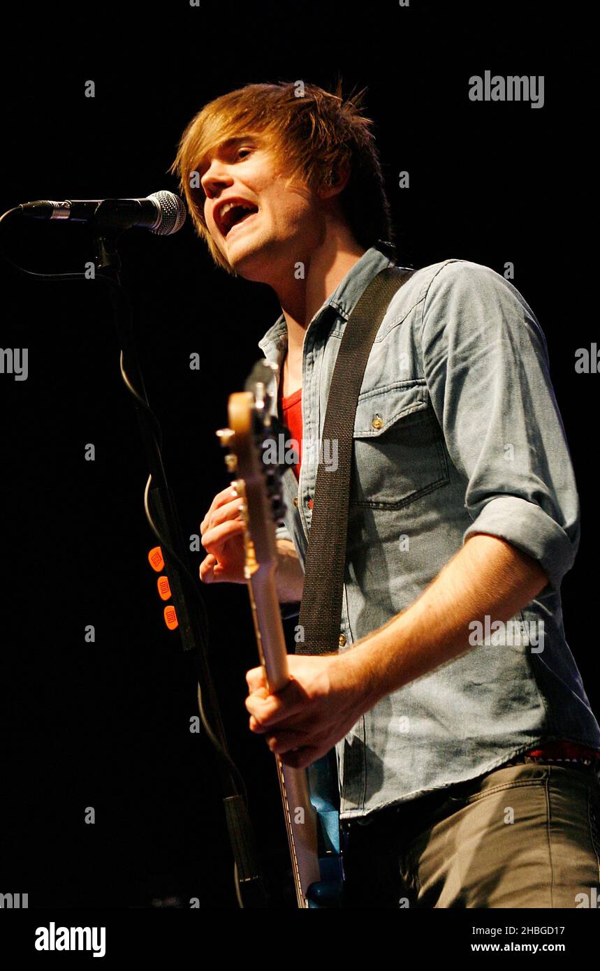 Jack Halliday of Twenty Twenty supports Big Time Rush at the 02 ...