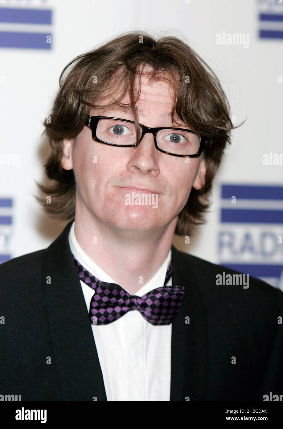 Ed Byrne attends the Sony Radio Awards at the Grosvenor House Hotel in ...