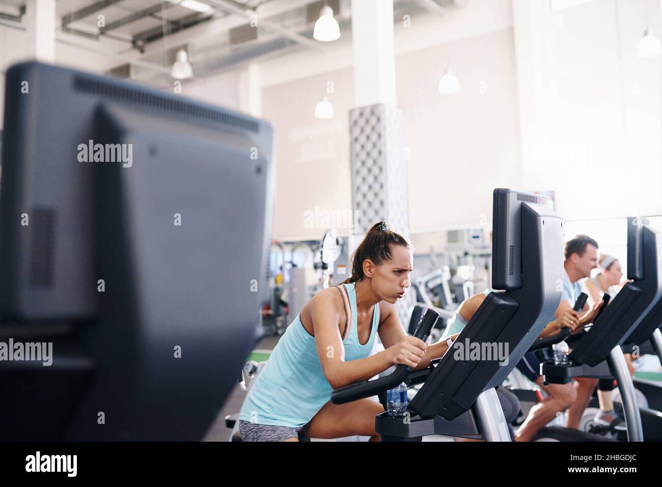 Get spinning and spring into shape Stock Photo - Alamy