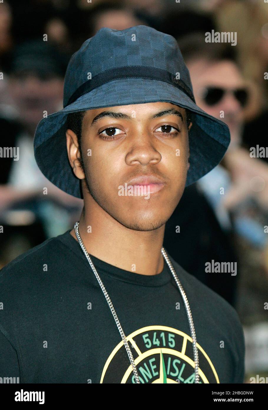 Chipmunk arrives at the UK Premiere of The Pirates of The Caribbean of ...