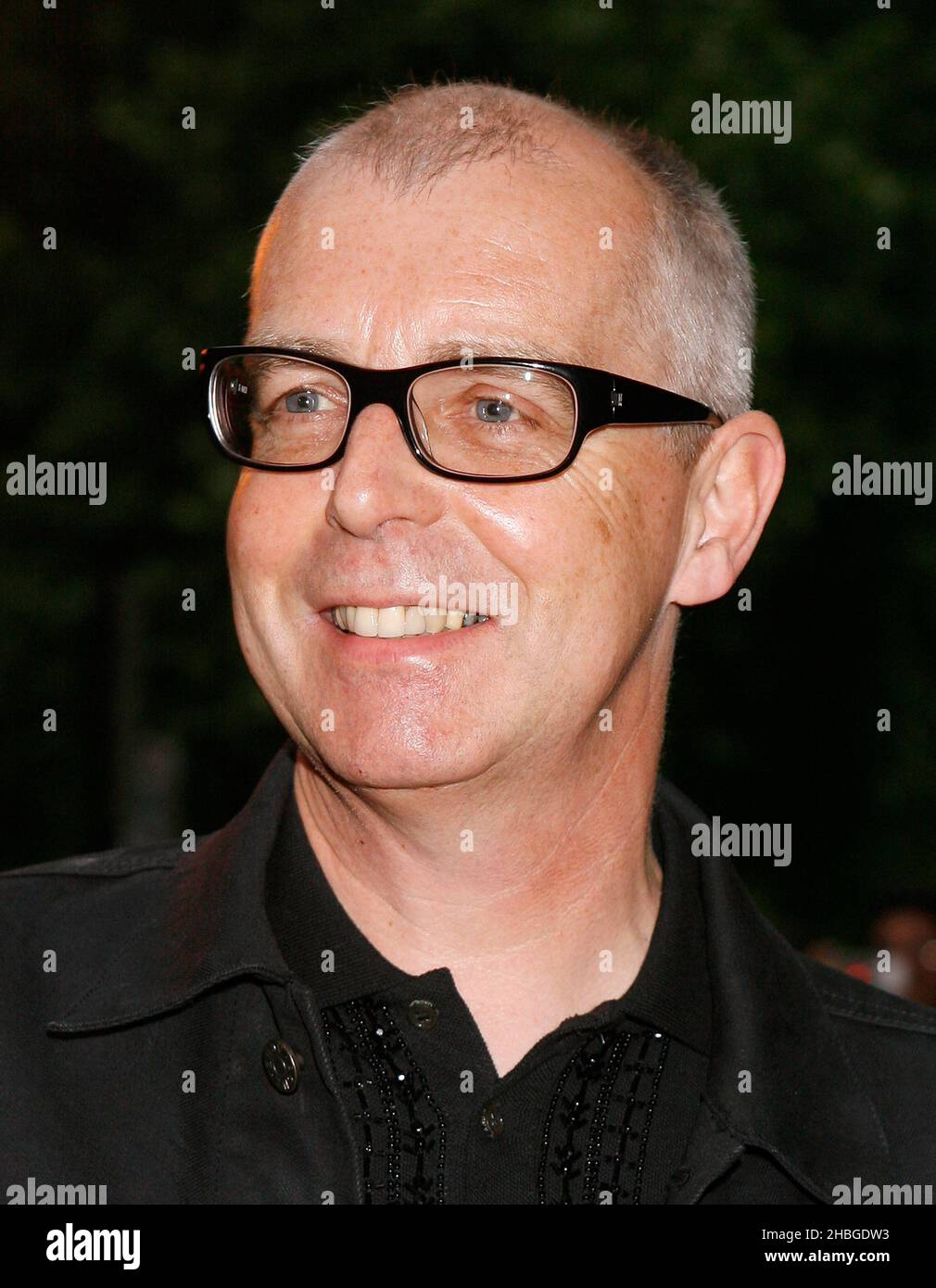 Neil tennant pet shop boys arrives cleopatra hi-res stock photography ...