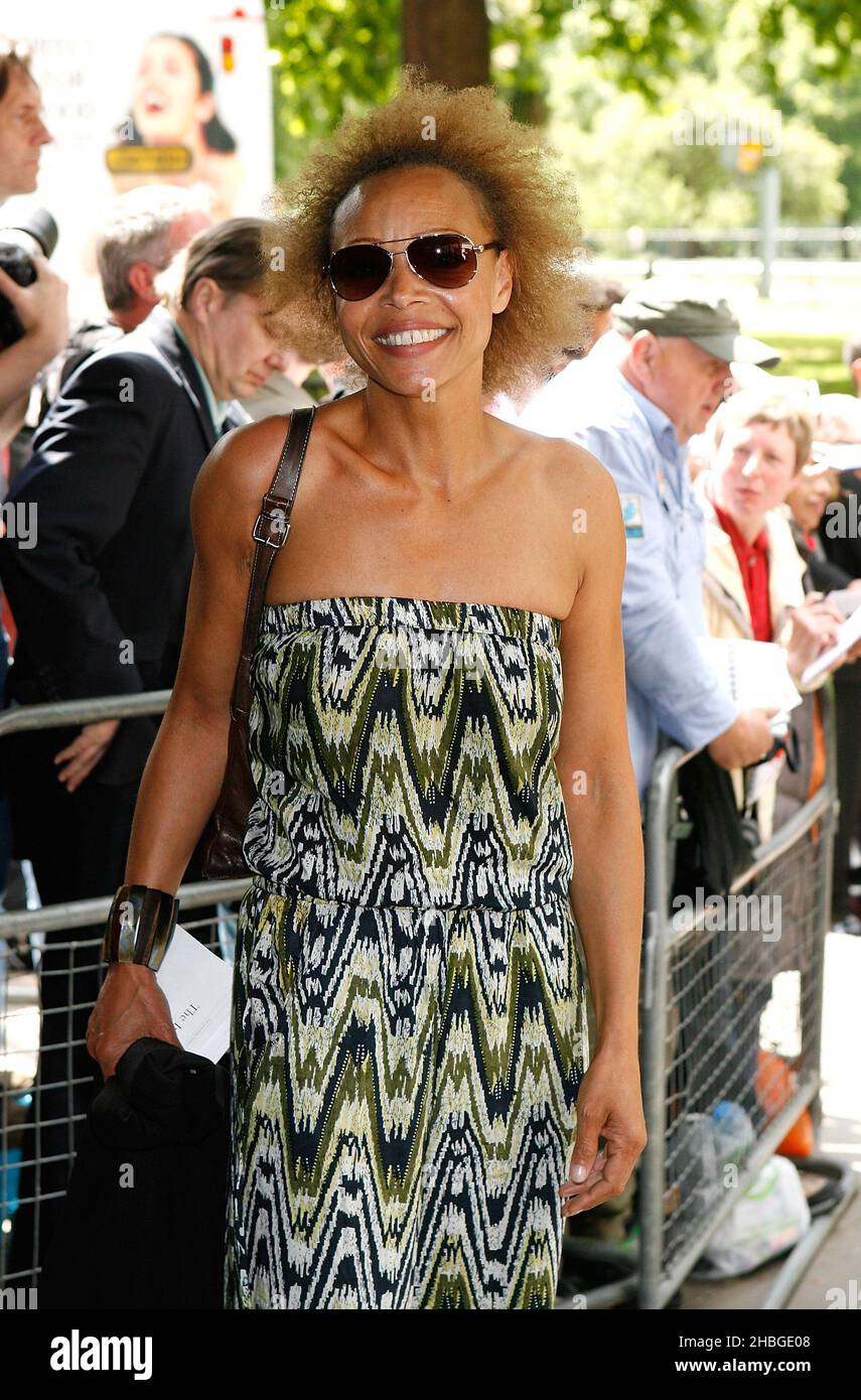 Kim Appleby of Mel and Kim arrives at the Ivor Novello Awards,Grosvenor ...