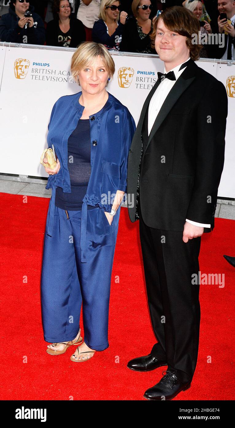 Victoria Wood and Daniel Rigby arrive at the Phillips British ...