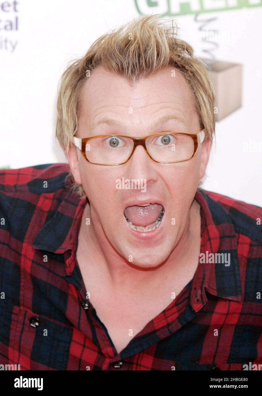 Jason Byrne arrives at the Channel 4 Comedy Gala at the O2 Arena in ...