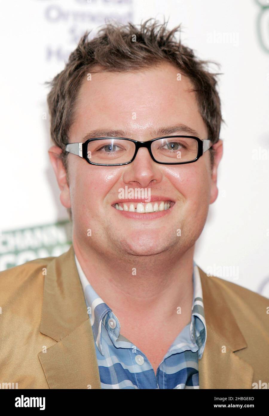 Alan Carr arrives at the Channel 4 Comedy Gala at the O2 Arena in ...