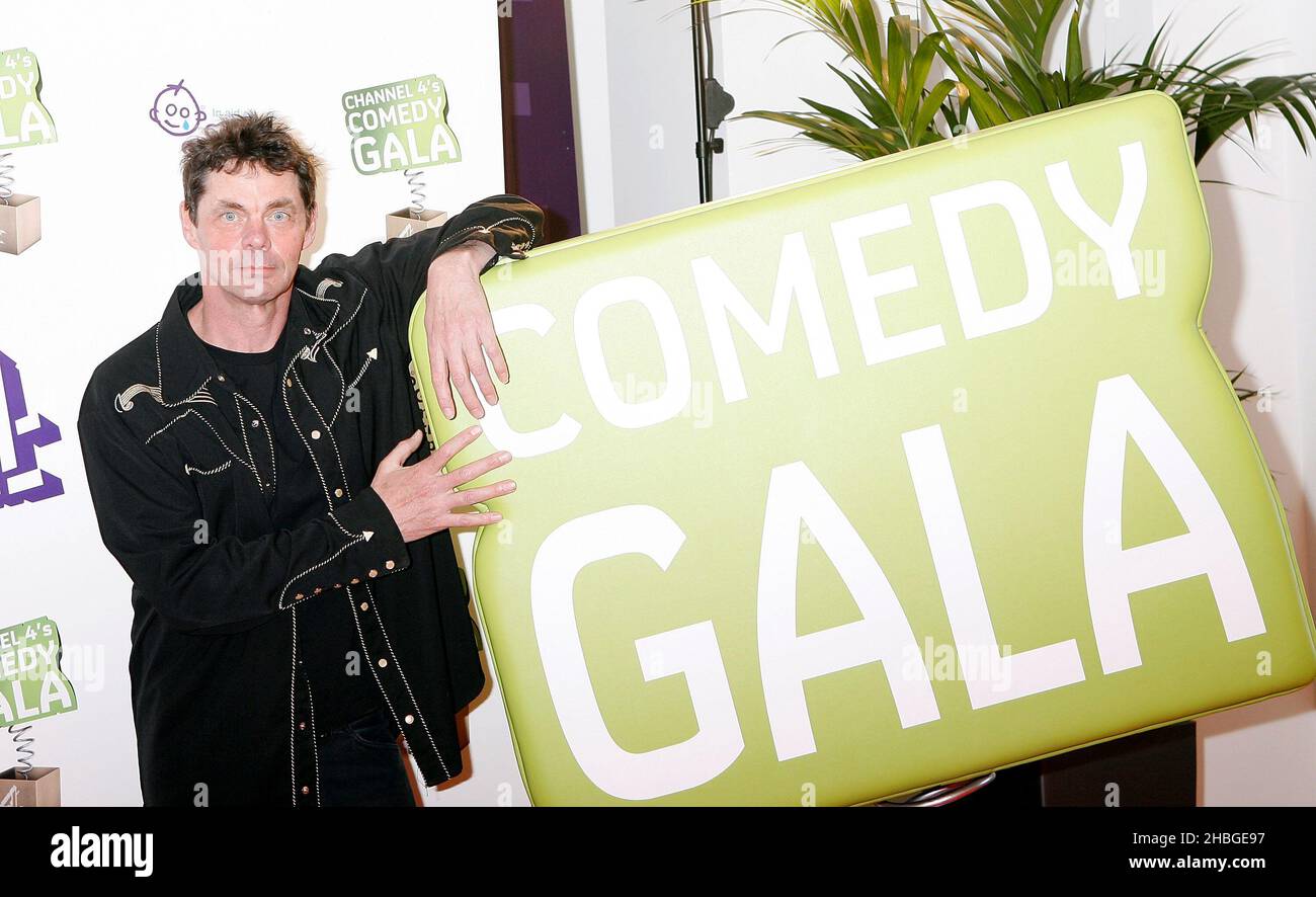 Rich Hall arrives at the Channel 4 Comedy Gala at the O2 Arena in ...