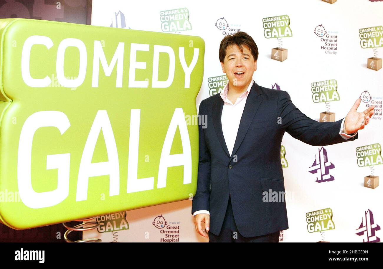 Michael McIntyre arrives at the Channel 4 Comedy Gala at the O2 Arena ...
