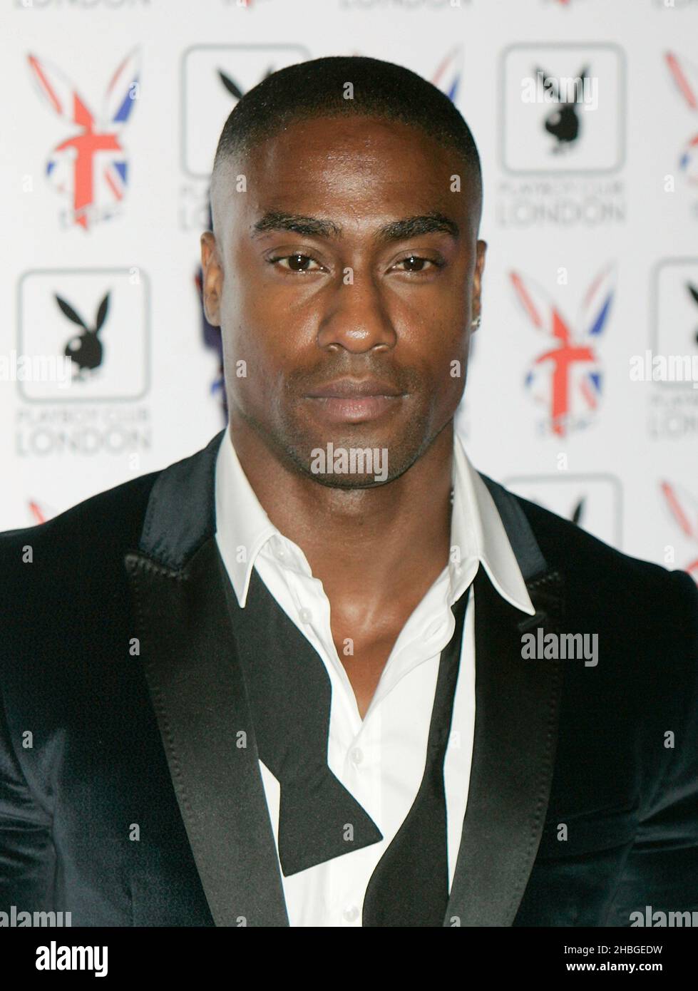 Simon Webbe of Blue arrives at the Playboy Club Re-Launch, Old Park ...