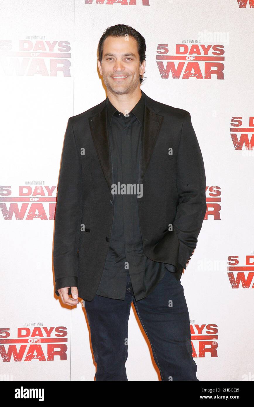 Jonathan Schaech attends the UK Premiere 5 Days of War at BAFTA ...