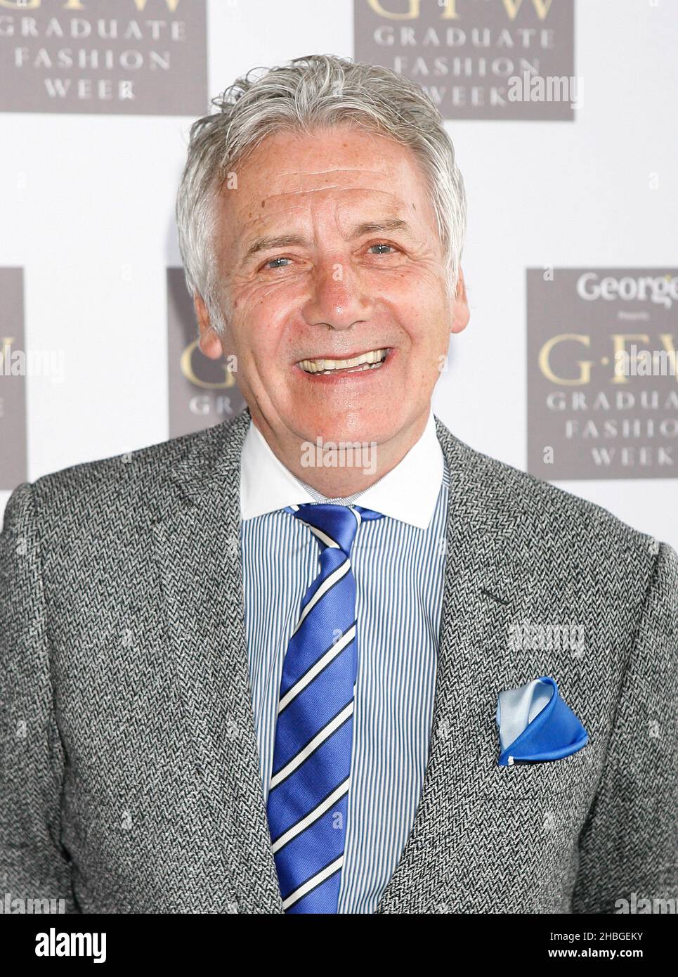 Jeff Banks arrives at the Graduate Fashion Week Gala at Olympia 2, Earl ...