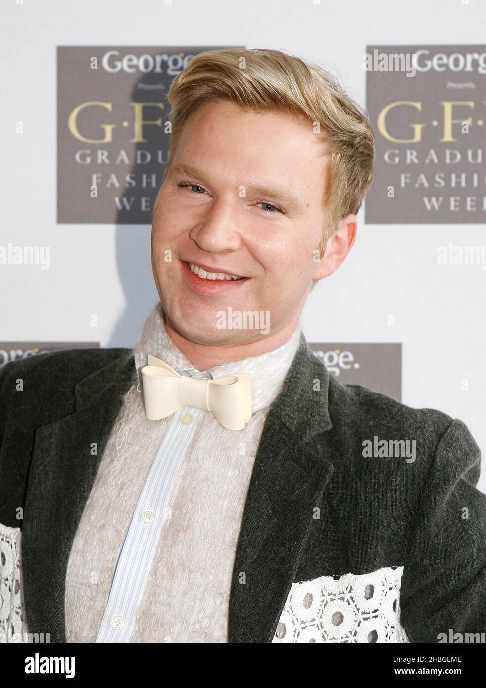 Henry Conway arrives at the Graduate Fashion Week Gala at Olympia 2 ...