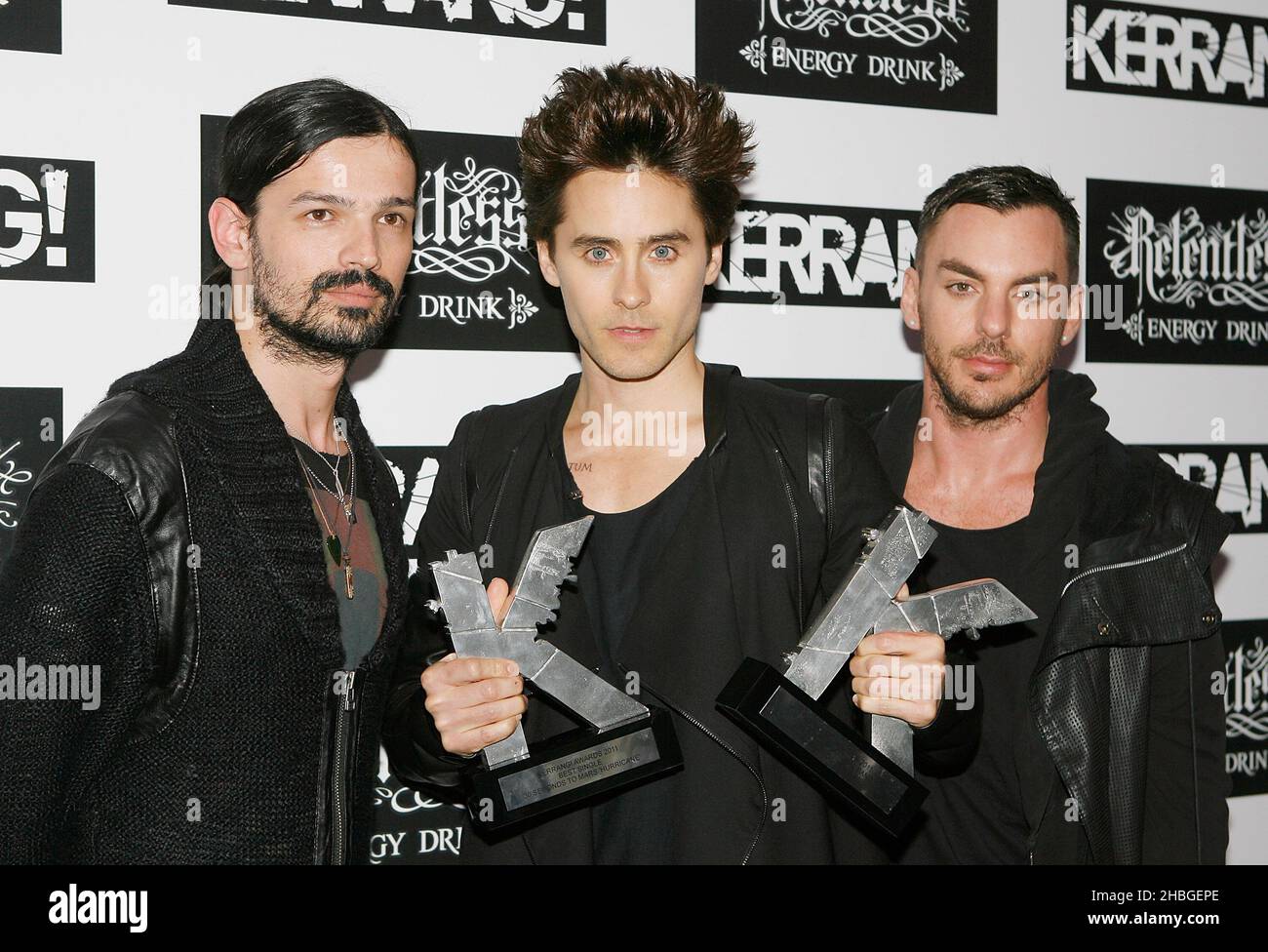 Jared Leto and his Band 30 Seconds to Mars win Best Single Award at the ...