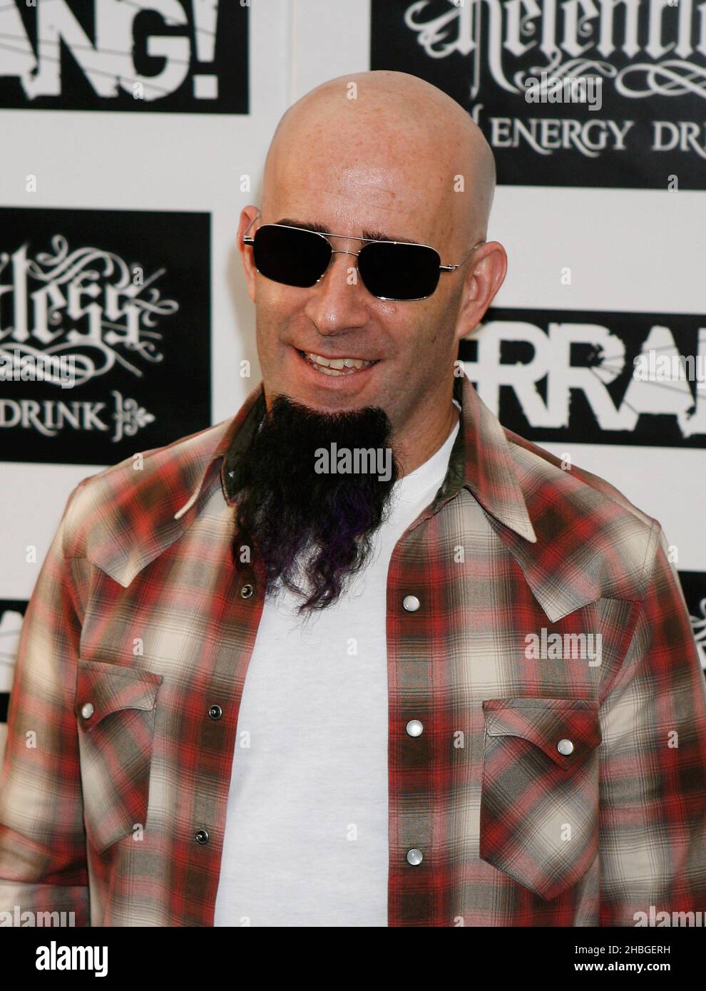 Scott Ian of Anthrax arrives at the Relentless Kerrang Awards at The ...