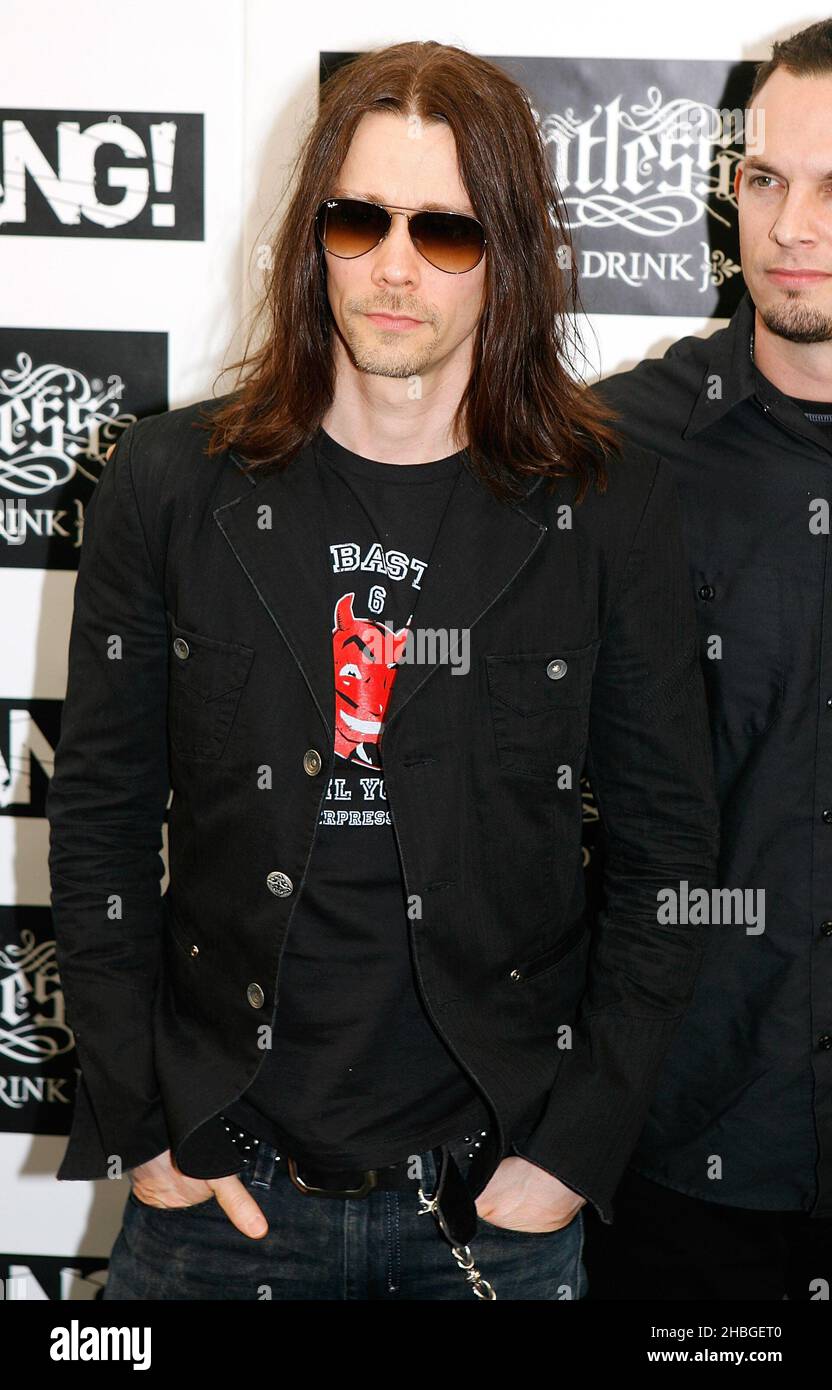 Miles Kennedy arrives at the Relentless Kerrang Awards at The Brewery ...