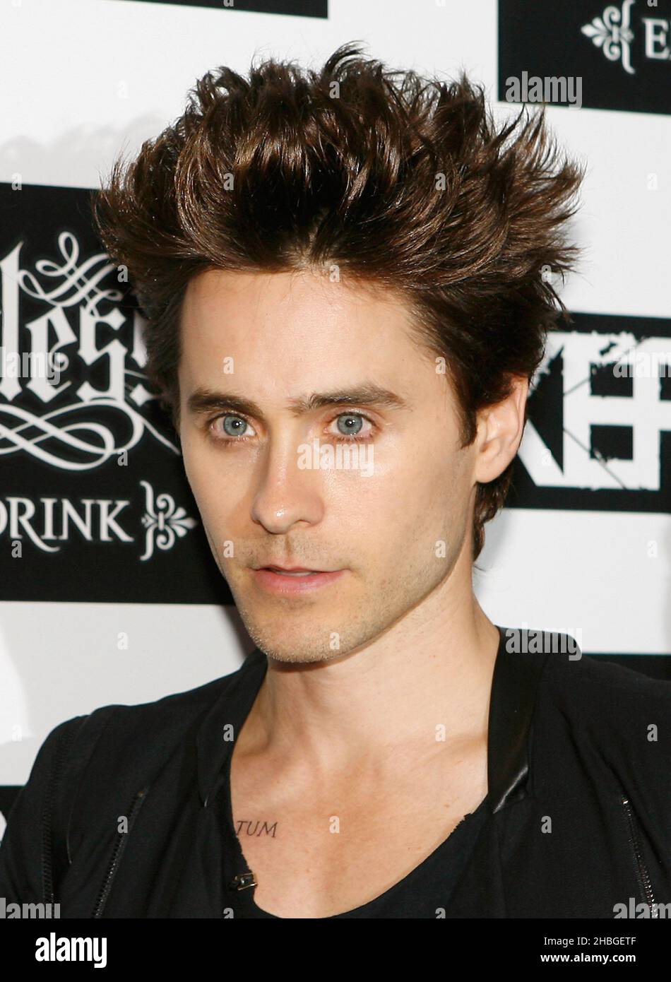 Jared Leto of 30 Seconds to Mars arrives at the Relentless Kerrang ...