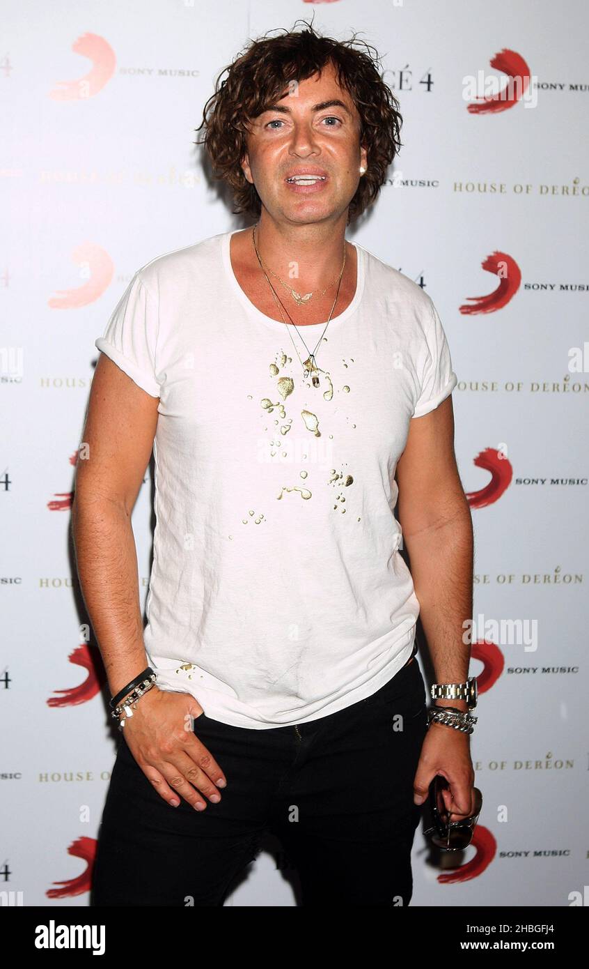 Julien Macdonald arrives at Beyonce Album Launch Arrivals at Shepherd's ...