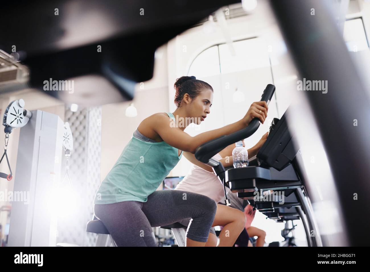 The best arent afraid to break a sweat Stock Photo - Alamy