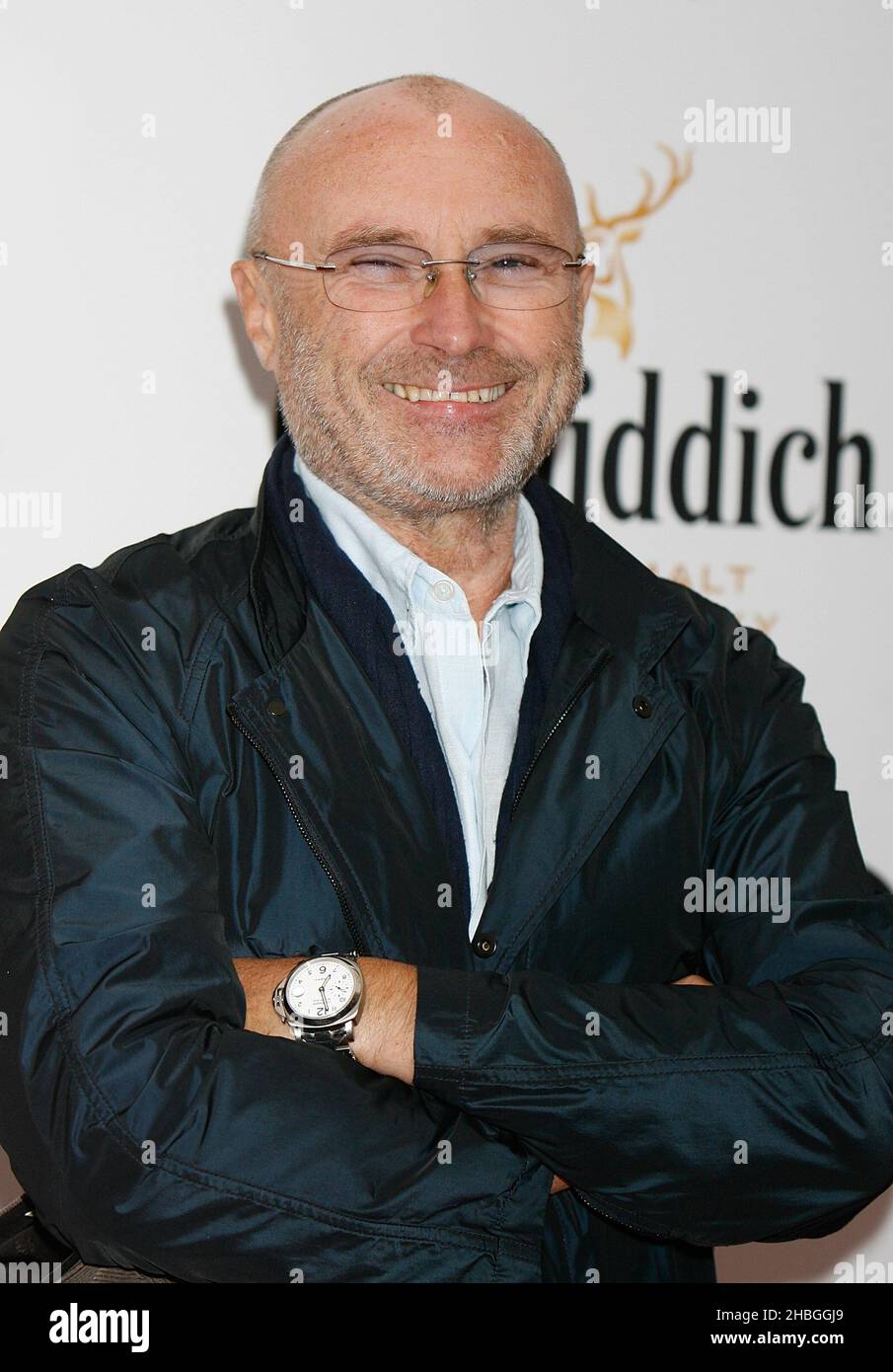Phil Collins arrives at the Mojo Awards at The Brewery, July 21,2011 in ...