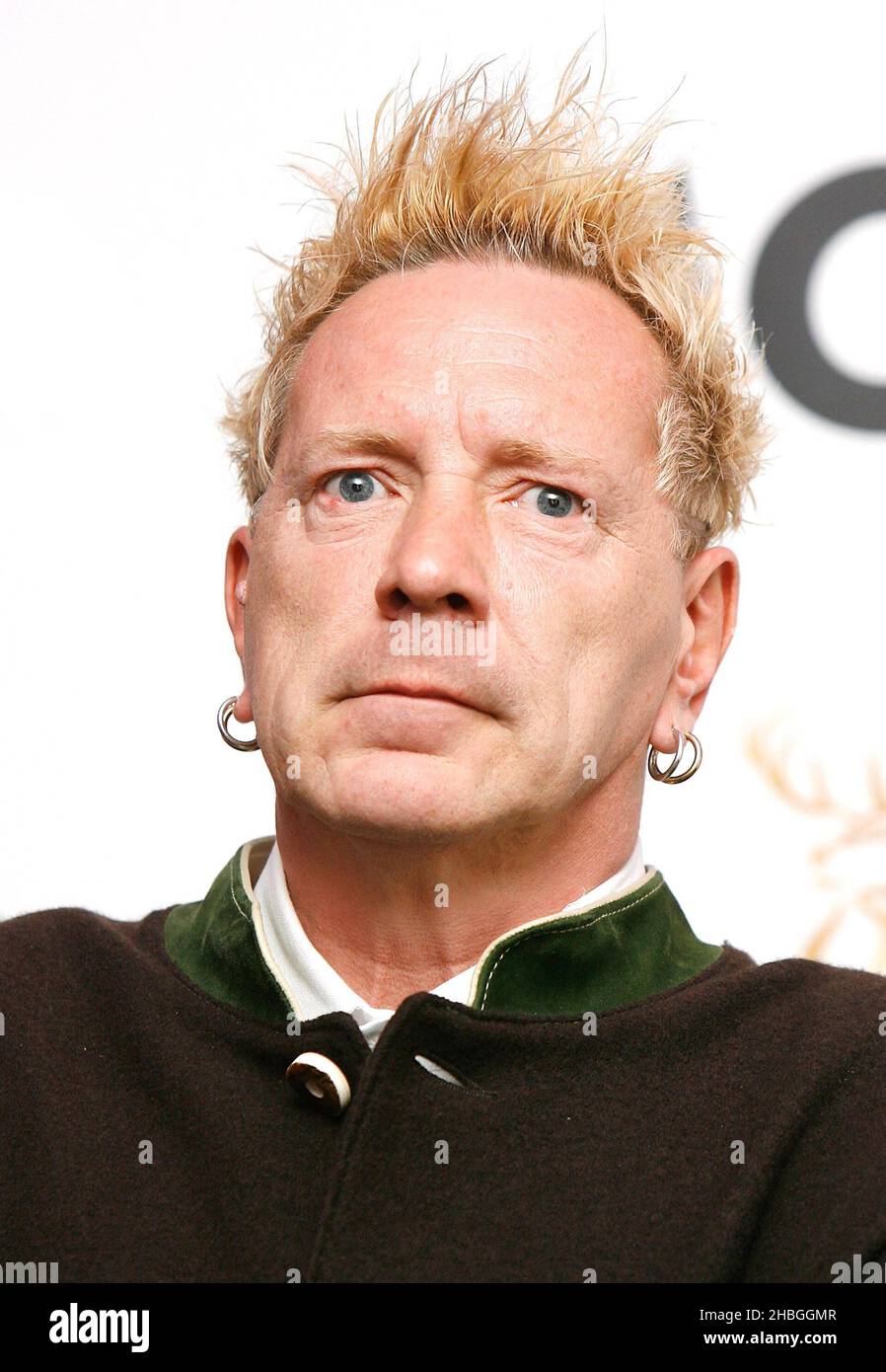 Johnny Lydon at the Mojo Awards at The Brewery in London Stock Photo ...