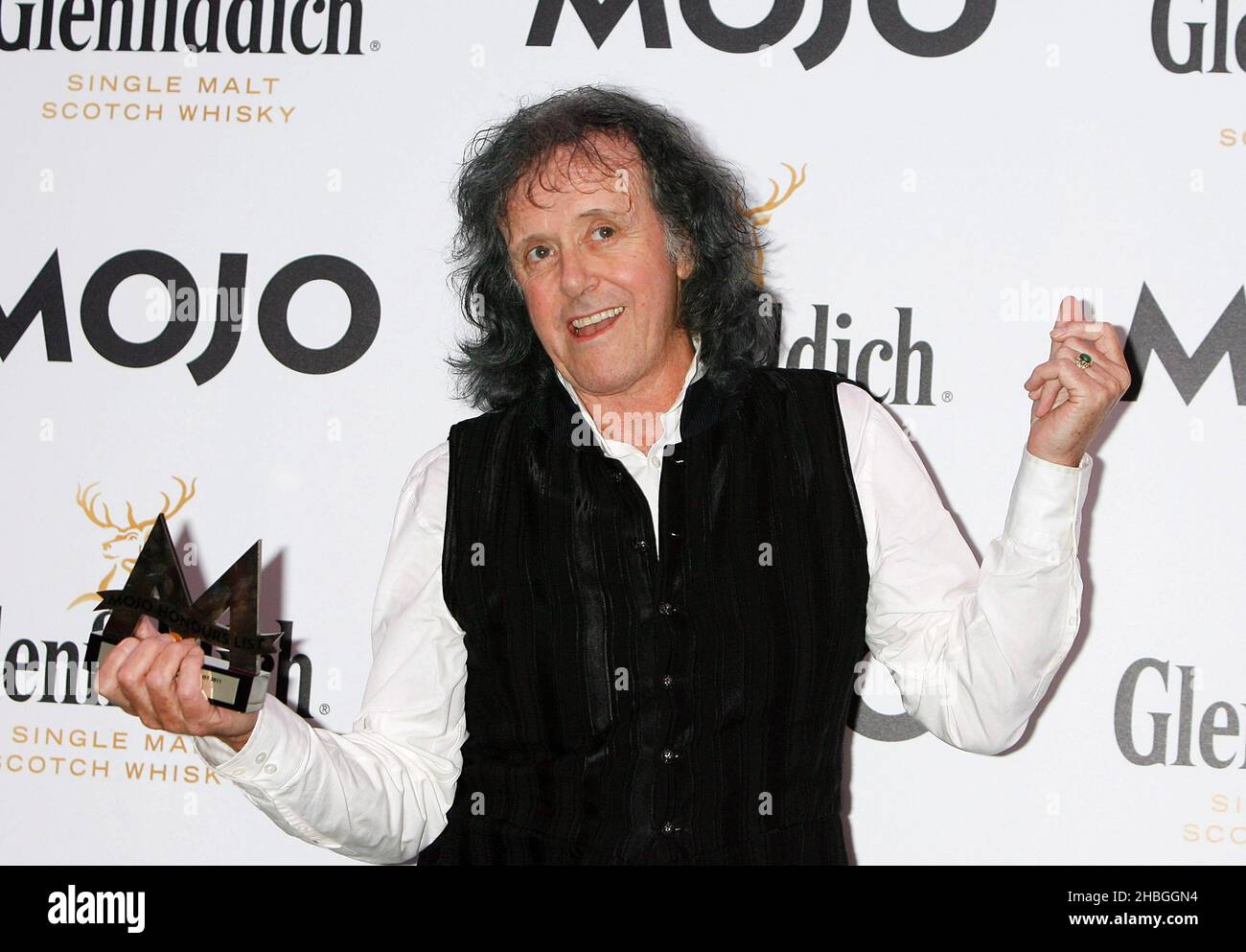 Donovan with Mojo Maverick Award at the Mojo Awards at The Brewery in ...