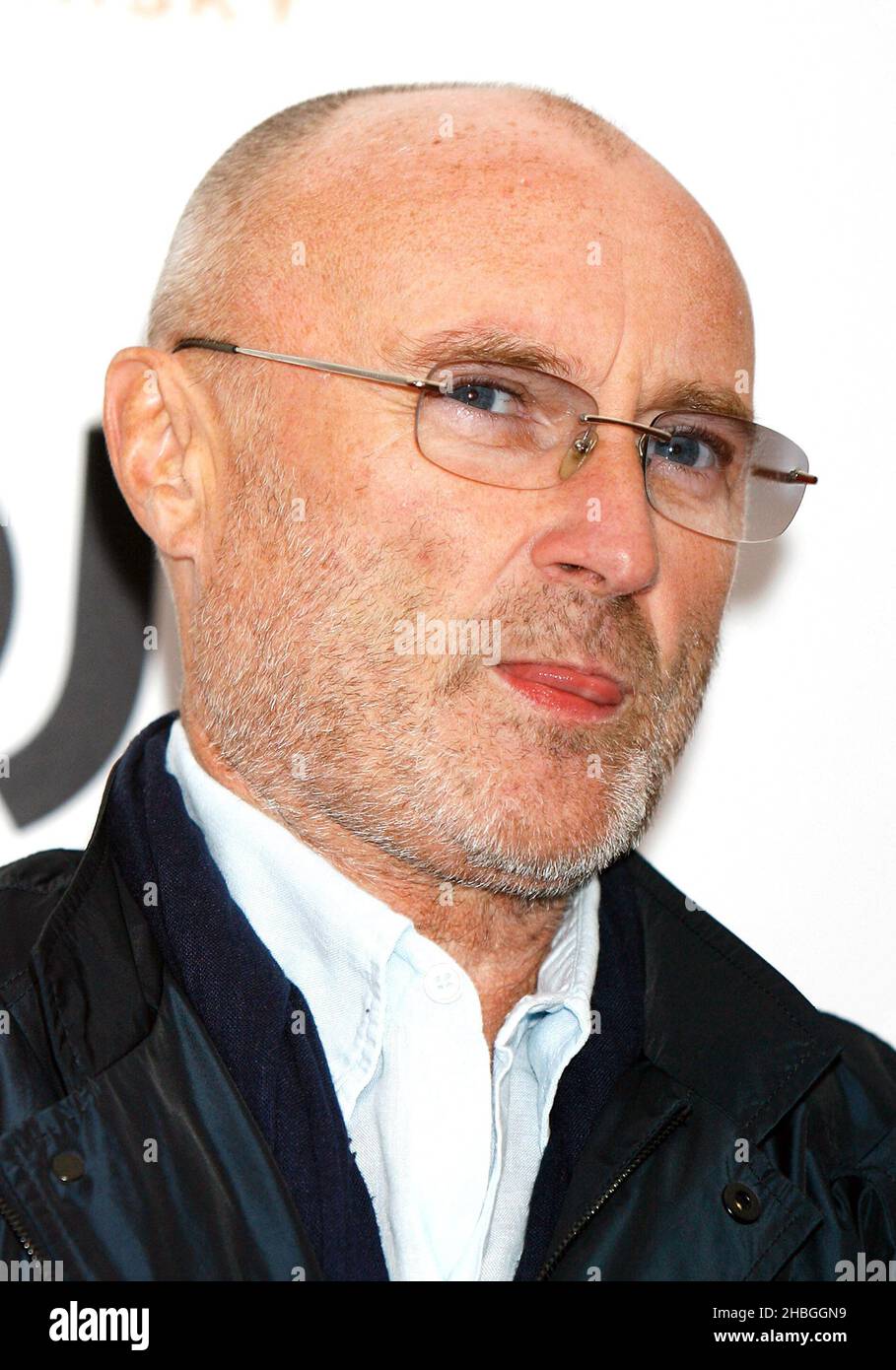 Phil Collins at the Mojo Awards at The Brewery in London Stock Photo ...