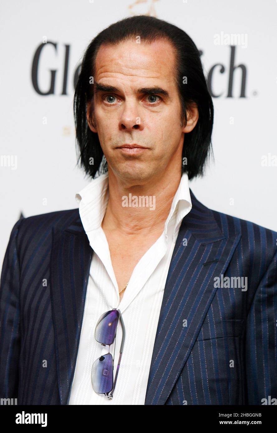 Nick Cave at the Mojo Awards at The Brewery in London Stock Photo - Alamy